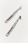Tweezerman Metallic Collection Micro-Mini Tweezer Duo | Urban Outfitters