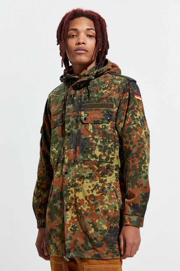 Urban Renewal Vintage Flecktarn Parka Jacket | Urban Outfitters