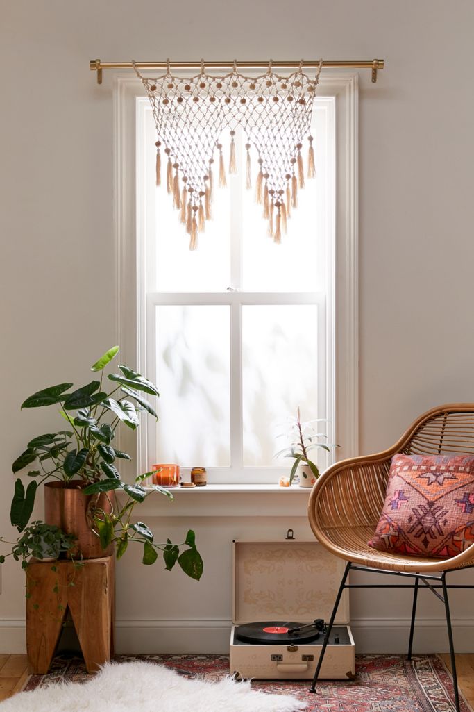 Mia Beaded Valance | Urban Outfitters Canada