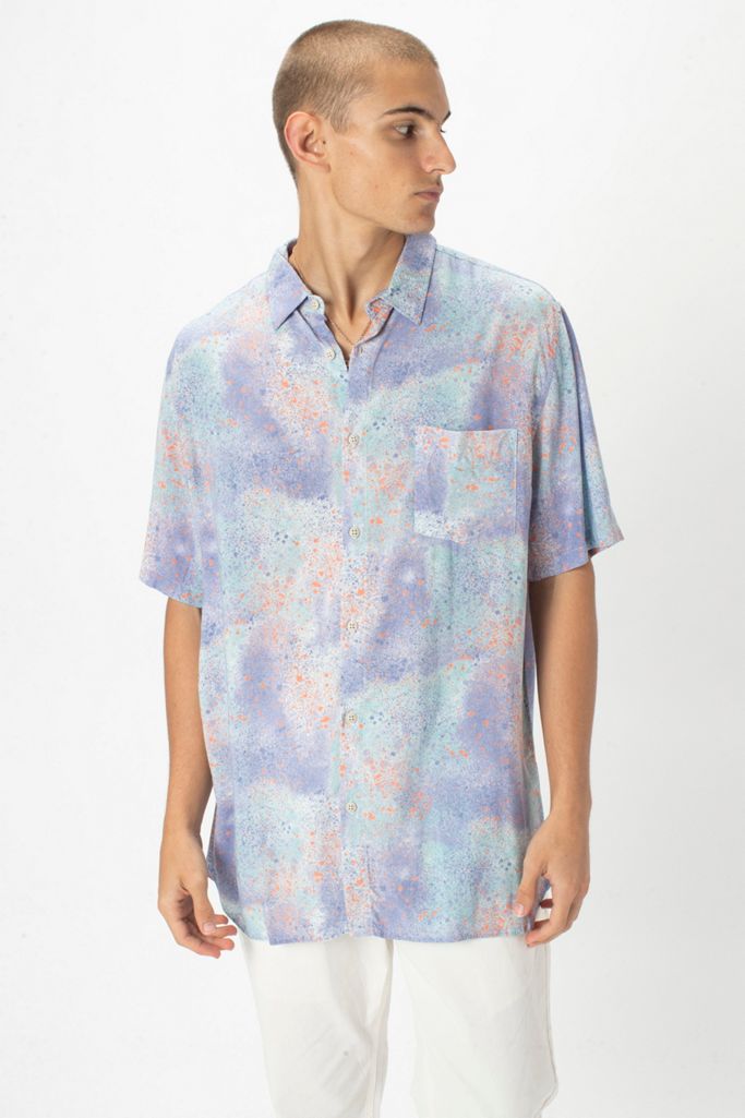 Barney Cools Sea Spray Holiday Short Sleeve Button-Down Shirt | Urban ...