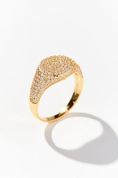 Girls Crew Bling Signet Ring | Urban Outfitters