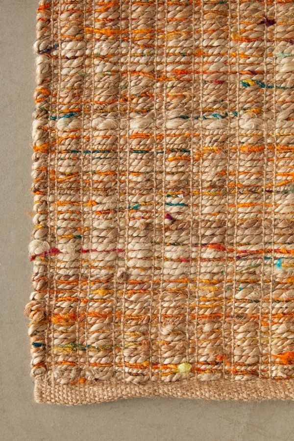 Rainbow Jute Rug | Urban Outfitters Canada