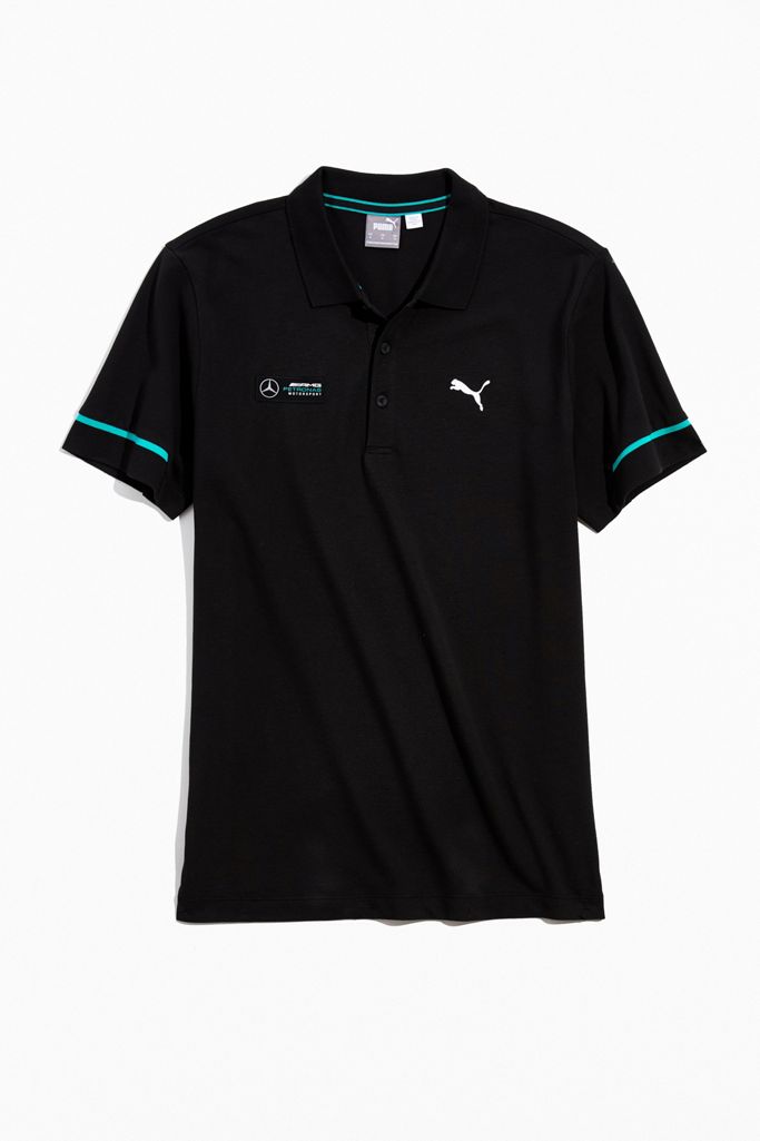 Puma Mercedes AMG Petronas Motorsport Polo Shirt | Urban Outfitters