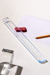 Poketo Lucite Ruler | Urban Outfitters