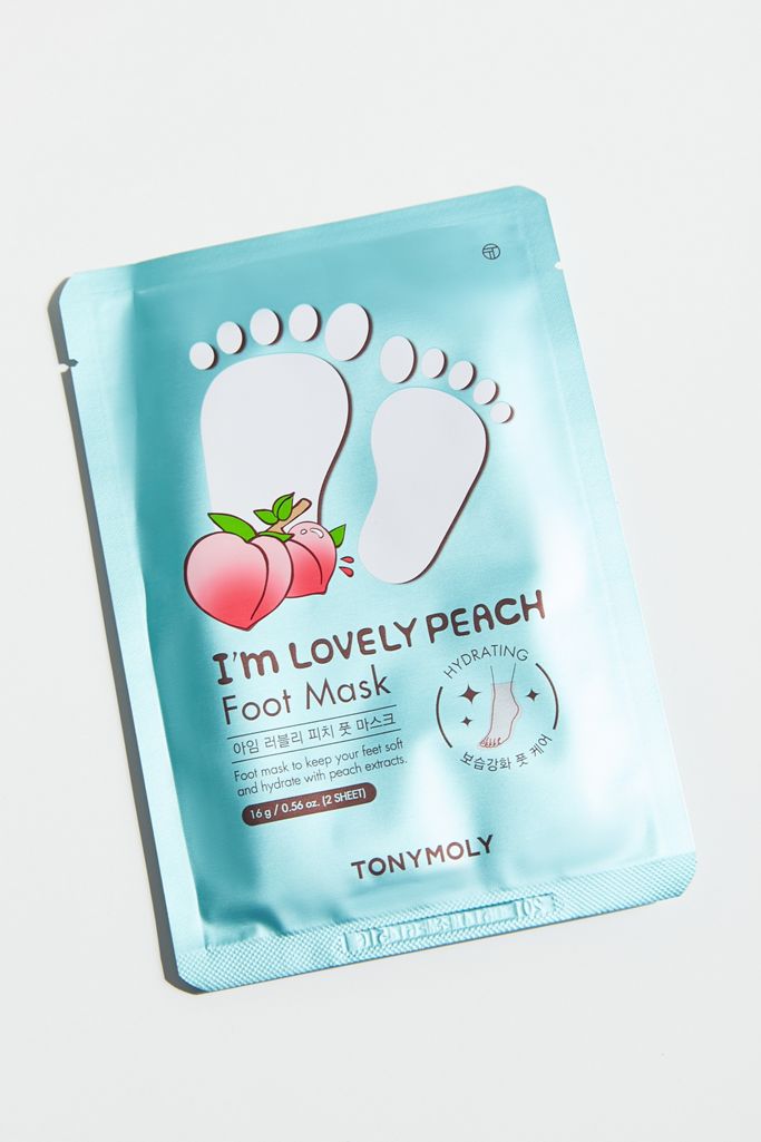 TONYMOLY I’m Lovely Peach Foot Mask | Urban Outfitters