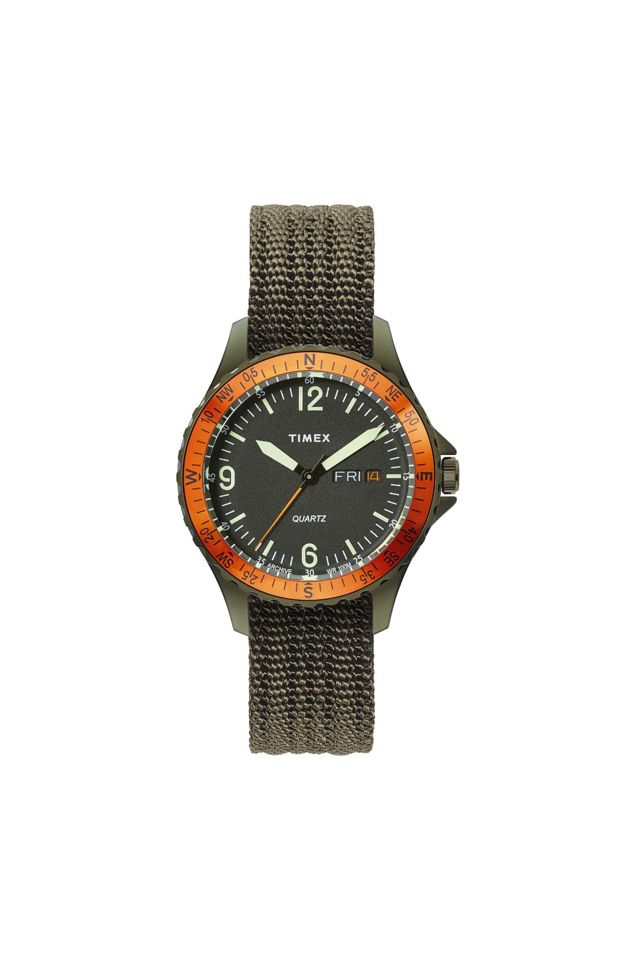 Timex Navi Land 38mm Fabric Strap Watch | Urban Outfitters
