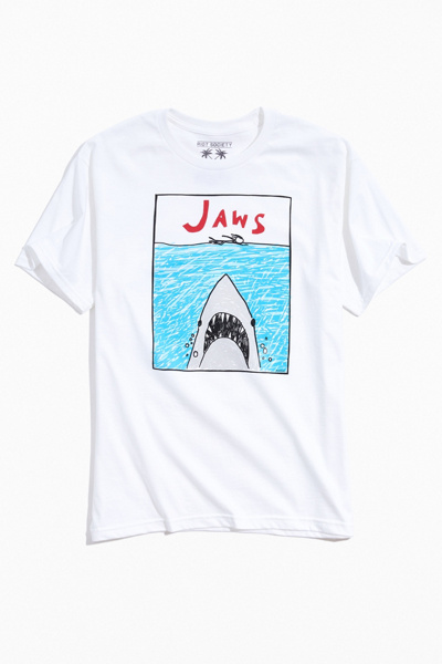 Jaws Doodle Tee | Urban Outfitters