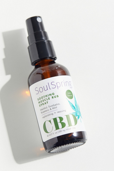 SoulSpring Soothing CBD Muscle Rub Spray | Urban Outfitters
