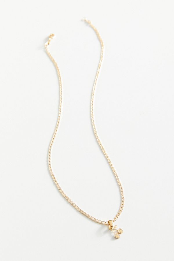 Image Gang Cherry Chain Necklace | Urban Outfitters