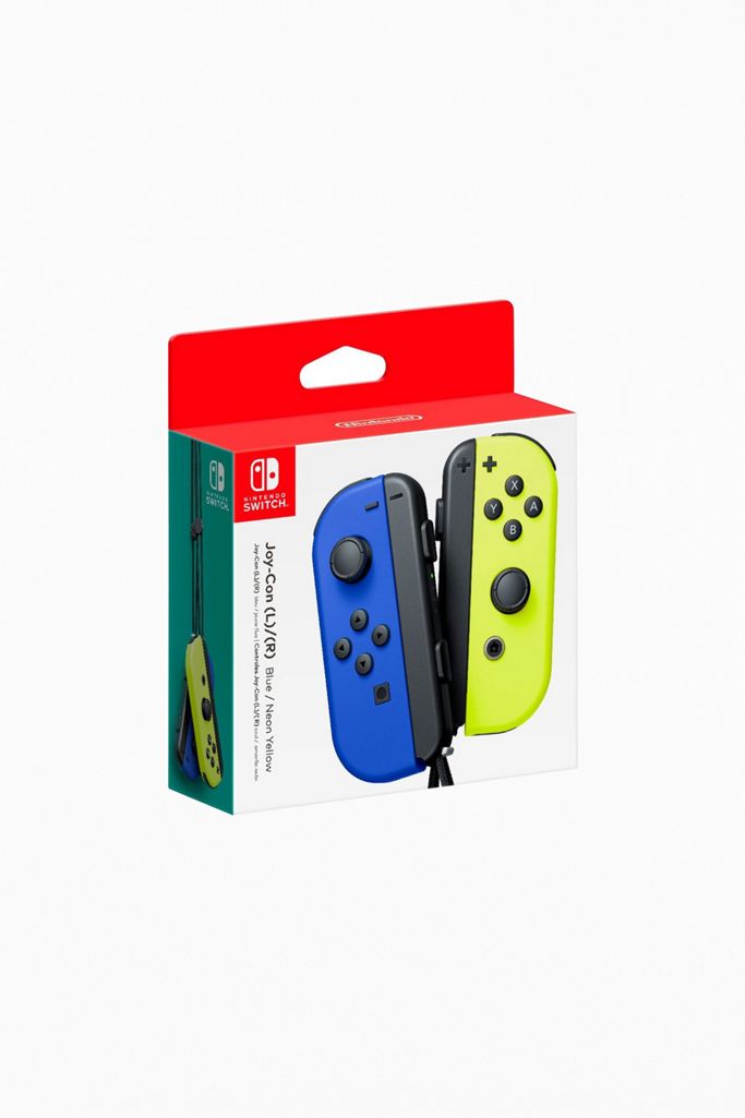 Nintendo Switch Blue/Neon Yellow Joy-Con (L-R) Controller Set | Urban ...