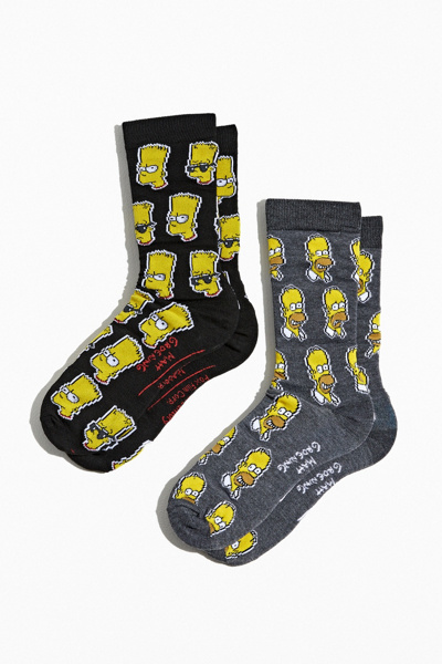 The Simpsons Crew Sock 2-Pack | Urban Outfitters