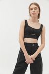 UO Bobbie Cutout Cropped Tank Top | Urban Outfitters