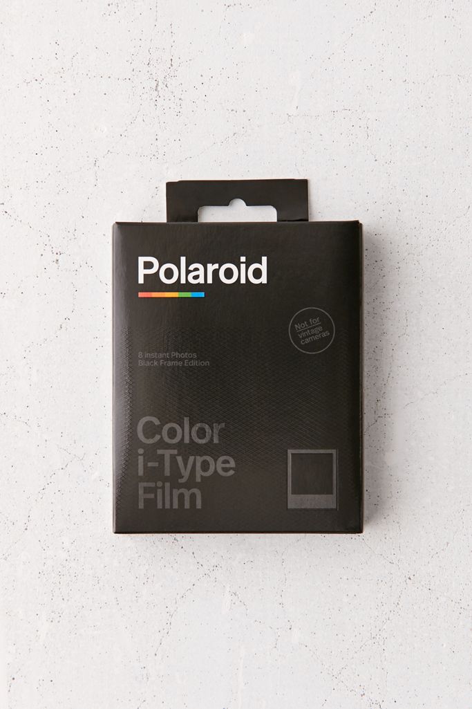 Polaroid Black Frame Color i-Type Instant Film | Urban Outfitters