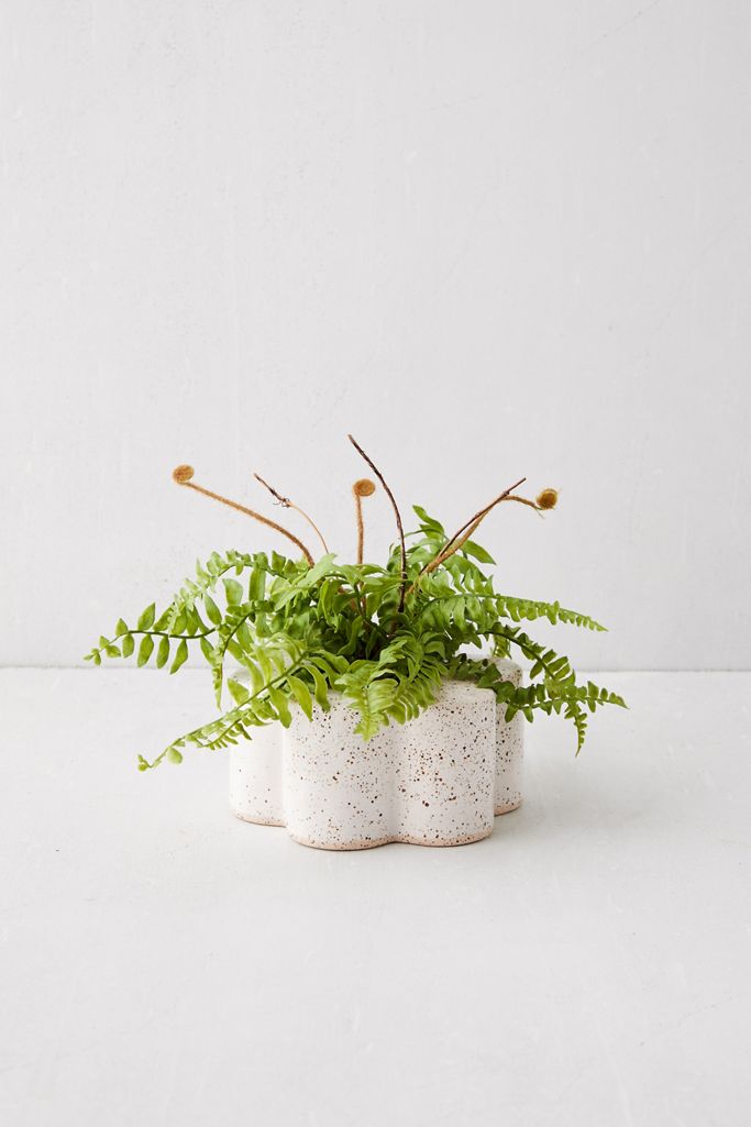 Ceramic Flower Planter | Urban Outfitters