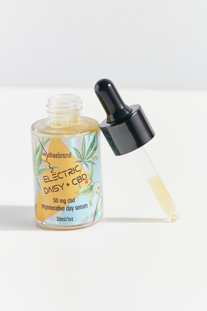 Shea Brand Electric Daisy CBD Day Serum | Urban Outfitters