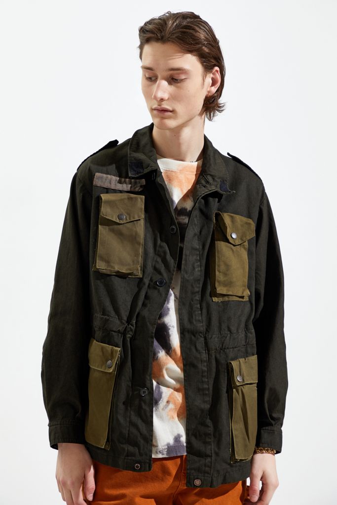 Urban Renewal Vintage Colorblock Utility Jacket | Urban Outfitters Canada