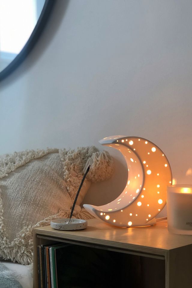 Sculpted Moon Table Lamp | Urban Outfitters