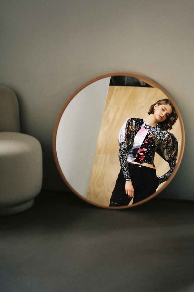 Kristin Mallison Pieced Puff Sleeve Top | Urban Outfitters