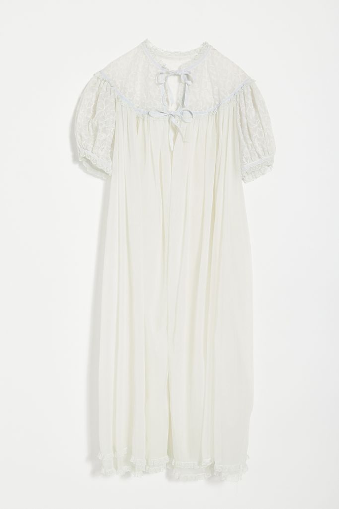 Vintage Tie-Front Robe Duster Jacket | Urban Outfitters