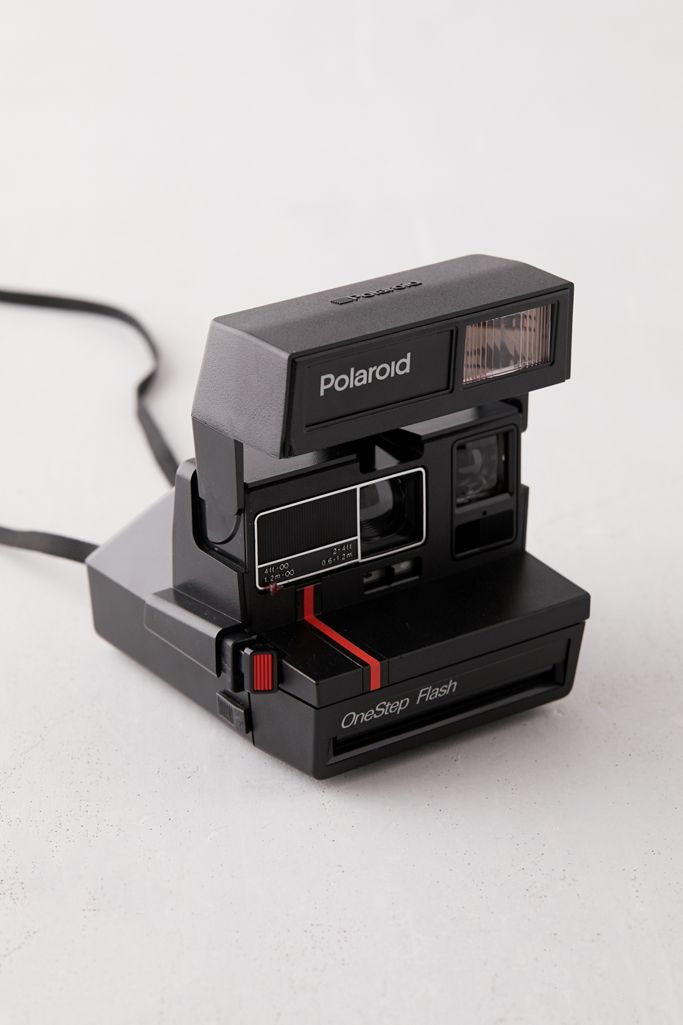 Polaroid Red Stripe 600 Instant Camera | Urban Outfitters