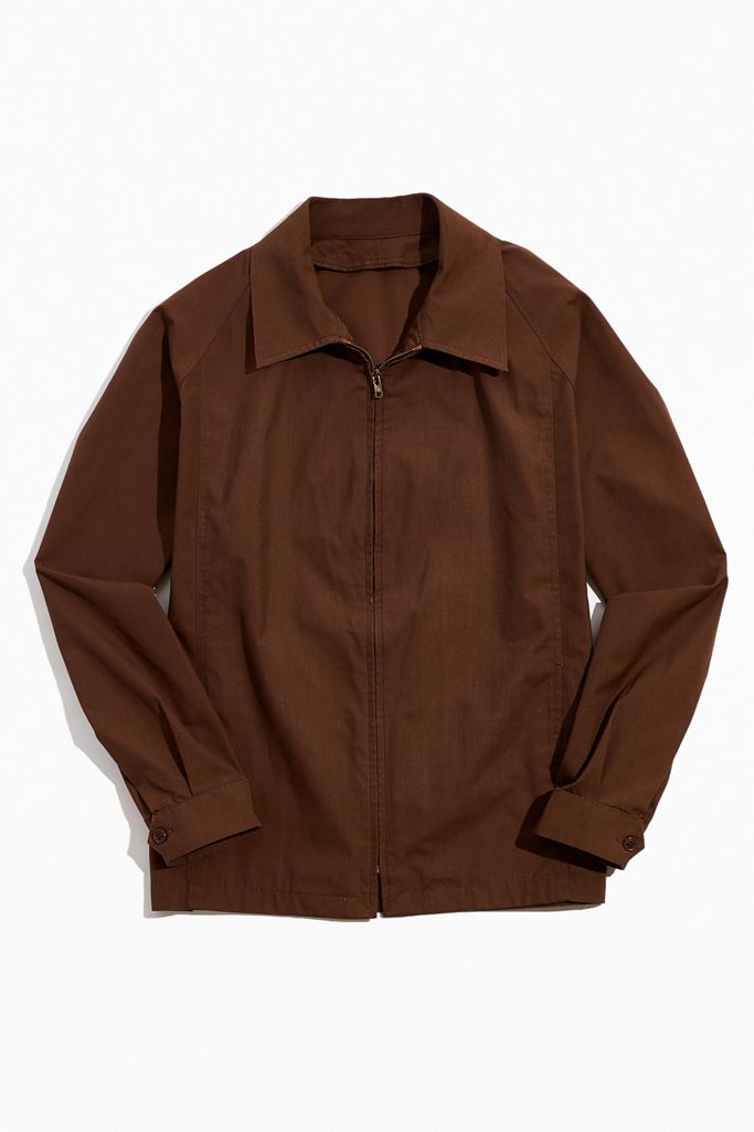 Vintage Lightweight Brown Harrington Jacket | Urban Outfitters