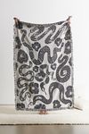 Calhoun & Co. Snakes And Poppies Throw Blanket | Urban Outfitters
