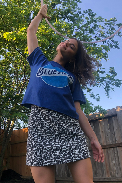 Blue Moon Short Sleeve Tee | Urban Outfitters