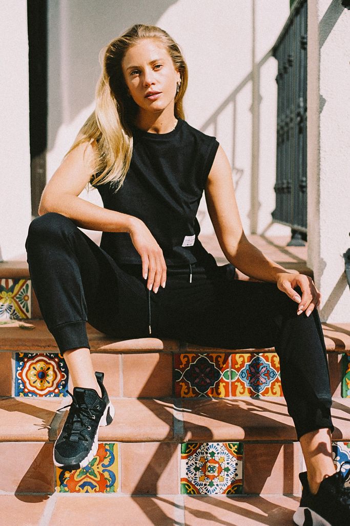 Adam Selman Sport Cropped Muscle Tank | Urban Outfitters