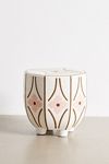 Estelle Floral Ceramic Side Table | Urban Outfitters