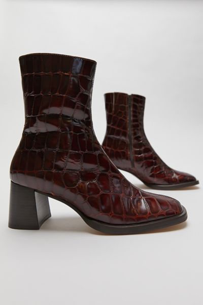 E8 By Miista Franny Croc Ankle Boot | Urban Outfitters