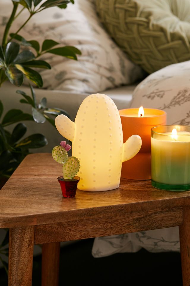 Kikkerland Design Large Cactus LED Light | Urban Outfitters