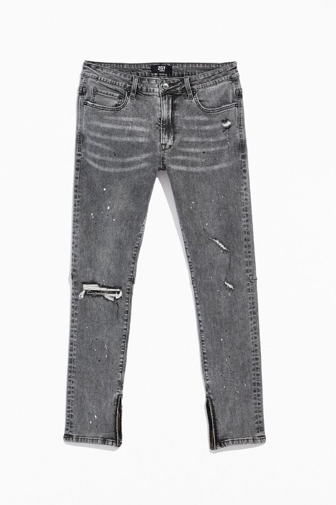 ZGY DENIM Pop Zipper Jean | Urban Outfitters