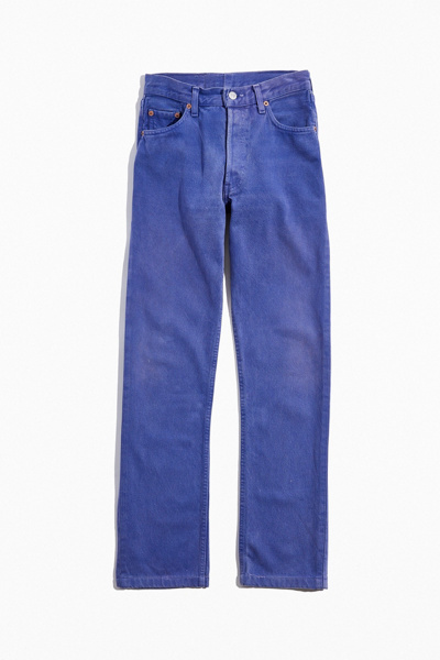 Vintage Levi’s 501 Overdyed Violet Jean | Urban Outfitters