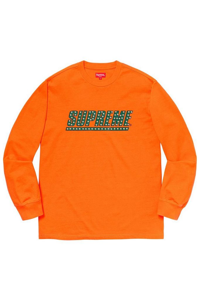Supreme Studded L/S Top | Urban Outfitters