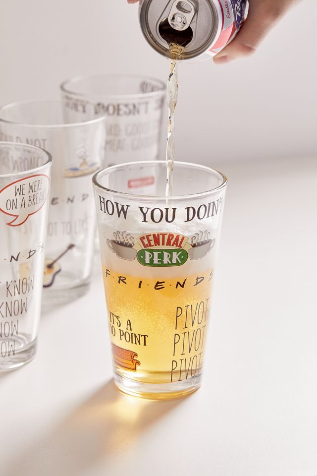 Friends Pint Glass Set | Urban Outfitters