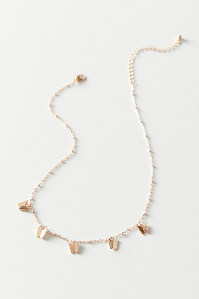 Violet Charm Necklace | Urban Outfitters