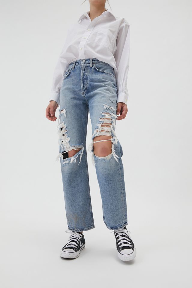 AGOLDE ‘90s High-Waisted Straight Leg Jean – Major | Urban Outfitters