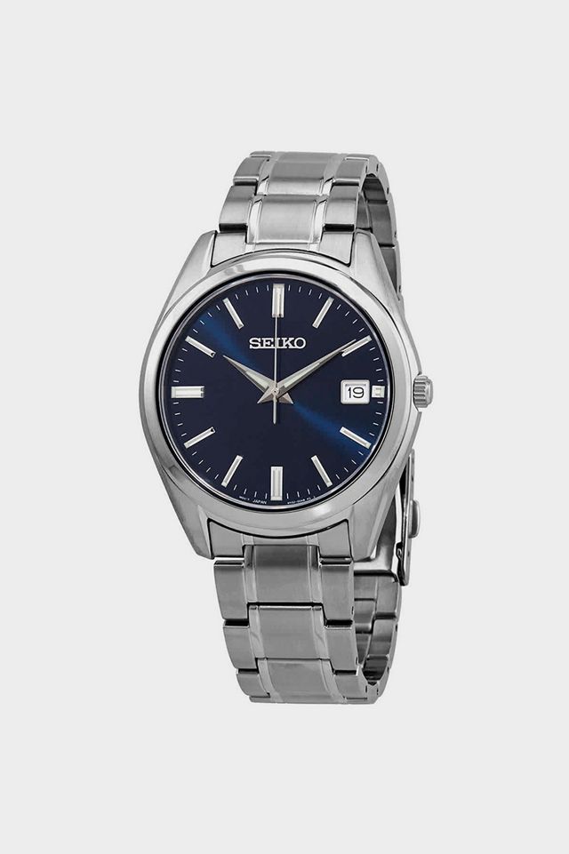 Seiko Classic Quartz Blue Dial Men's Watch SUR309P1 | Urban Outfitters