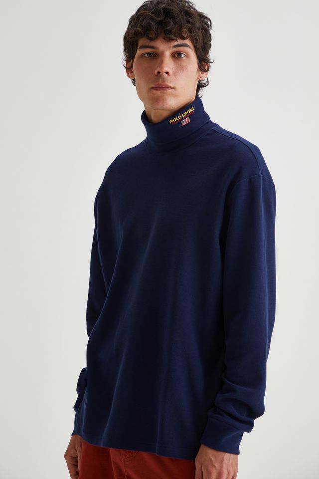Polo Ralph Lauren Turtleneck Sweatshirt | Urban Outfitters