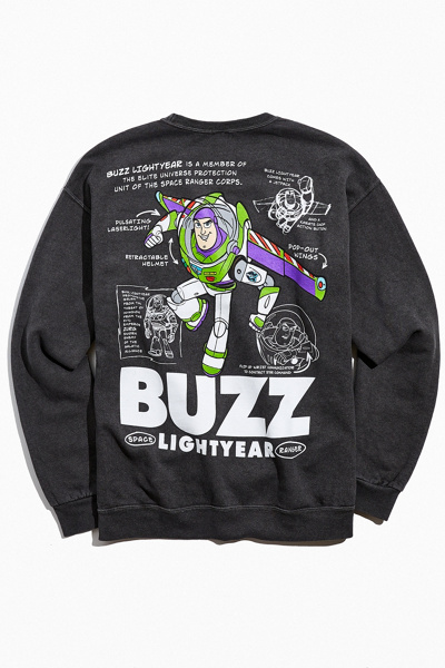Toy Story Buzz Lightyear Crew Neck Sweatshirt | Urban Outfitters Canada