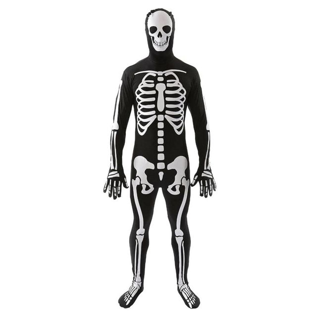 Classic Skeleton Adult Costume Skin Suit | Urban Outfitters