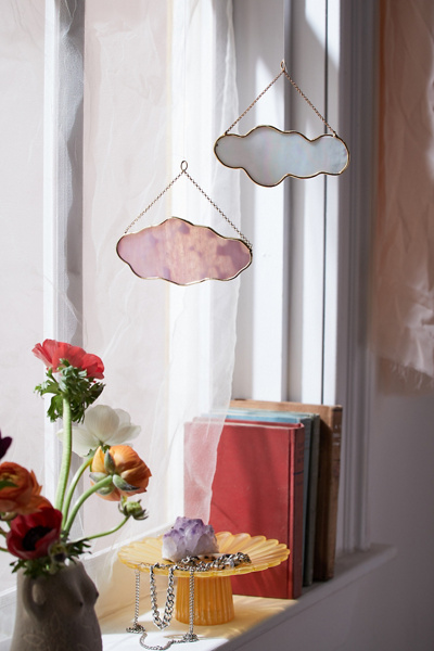 Cloud Stained Glass Wall Hanging | Urban Outfitters