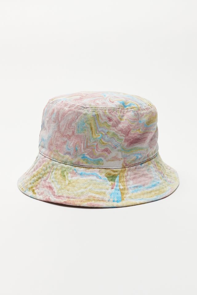 Marble Swirl Dyed Bucket Hat | Urban Outfitters