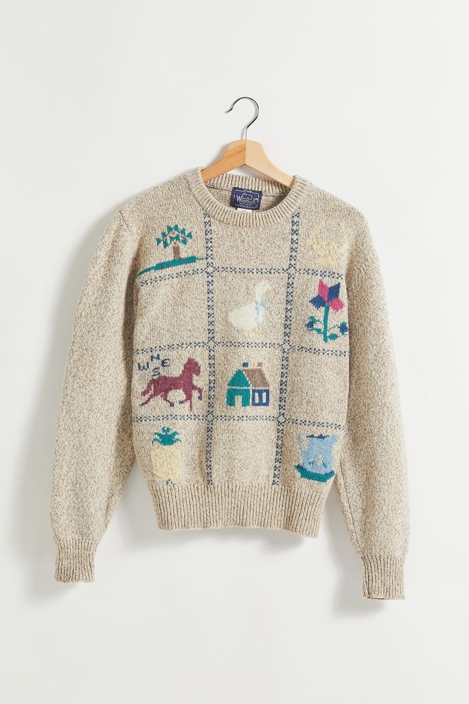 Vintage Cottage Sweater | Urban Outfitters