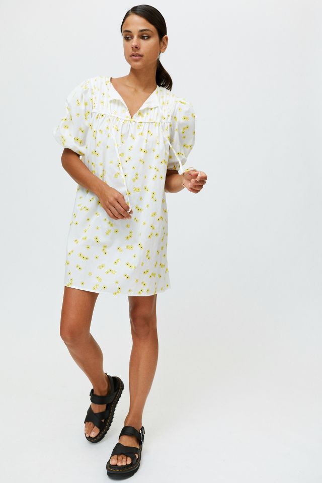 Glamorous Puff Sleeve Mini Dress Urban Outfitters