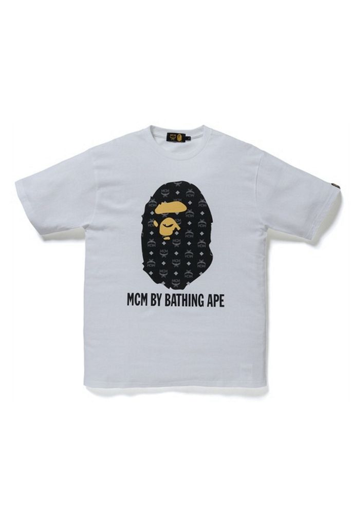 Bape X Mcm By Bathing Tee | Urban Outfitters