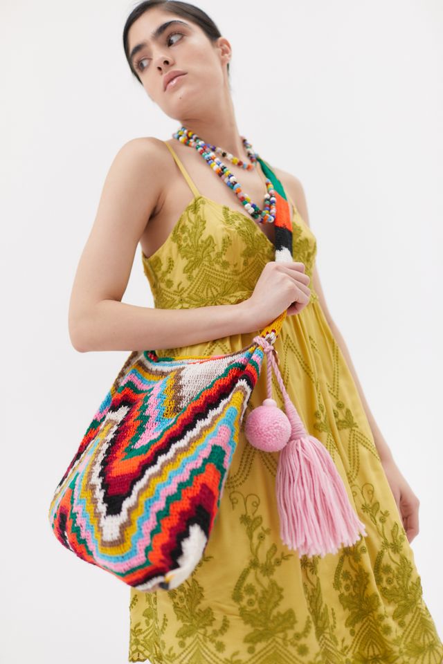 Among Equals Highlands Bilum Shoulder Bag | Urban Outfitters