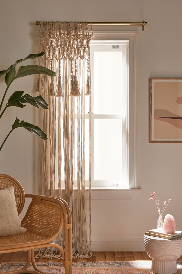 Mackenzie Macrame Window Panel | Urban Outfitters