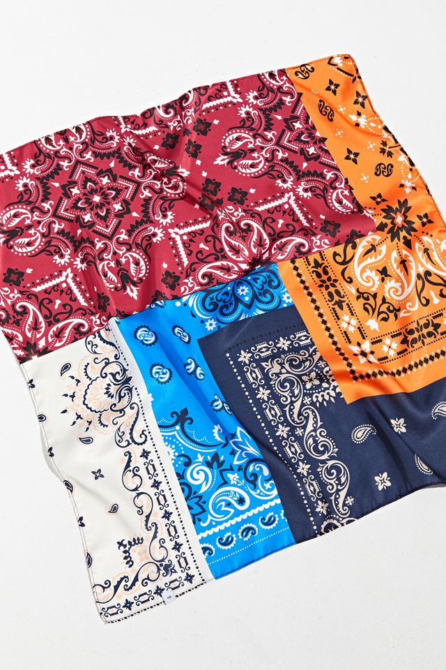 UO Paisley Mashup Bandana | Urban Outfitters Canada