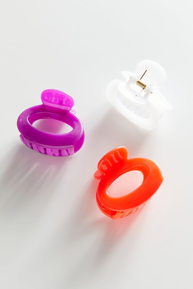 Emma Oval Claw Clip Set | Urban Outfitters